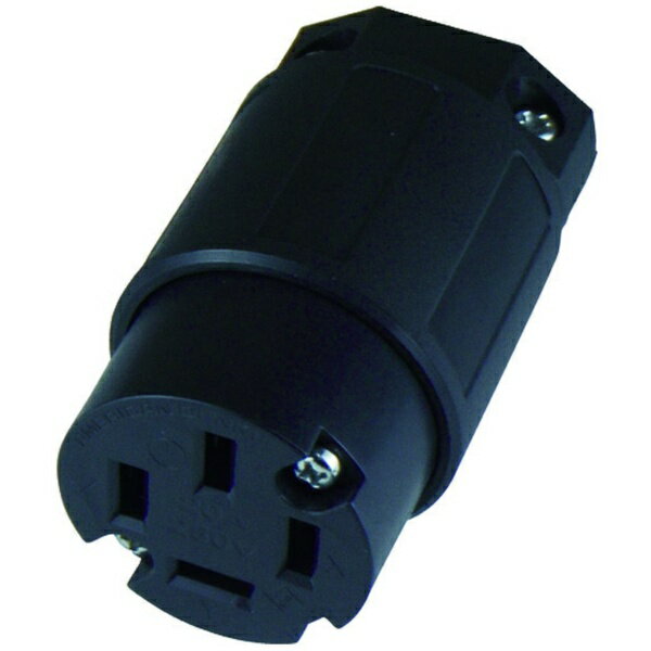 ■耐熱性・耐油性・耐摩耗性・耐薬品性に優れているナイロン樹脂製です。■安全なナイロン樹脂グリップです。■電線接続方式は圧着端子式です。【仕様】・定格： 接地3P20A250V・適合電線（［［MM2］］）： 2PNCT・VCT3.5〜5.5・...