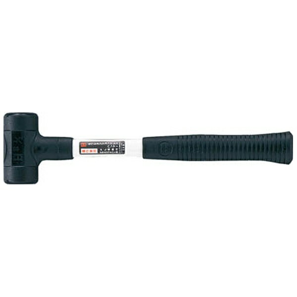 ■頭部全体がウレタン樹脂で成形されているので、打撃時にキズをつけにくいです。■ショックレス構造なので、作業性がよく打撃力が高いです。【用途】・中作業用。【仕様】・呼称（ポンド）： 1/2・頭径（mm）： 38・頭長（mm）： 80・全長（m...