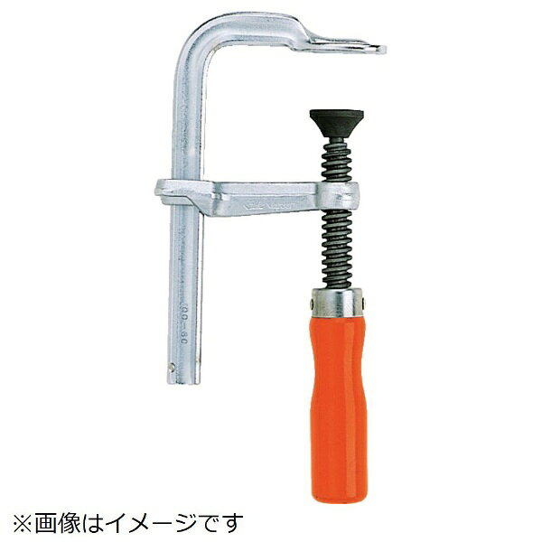 ■軸端が木柄付の軽量タイプです。■日曜大工や軸作業などに手軽に使えるワンタッチ締め付けクランプです。【仕様】・全長（mm）： 468・最大口開き（mm）： 400・ふところ（mm）： 80・フレーム寸法A（mm）： 15.6・フレーム寸法B...