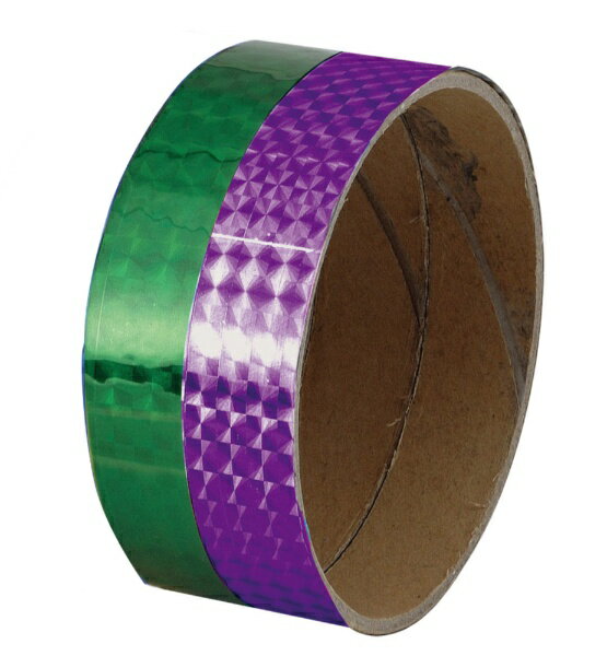 衣装ベースや部屋のかざりなどが簡単に華やかになる万能テープ！※粘着加工はしておりません。 ※粘着加工はしておりません。 商品サイズ：巾18mm×約8m セット内容：10本 1個重量：190g 材質：OPP 1個包装形態：袋入り