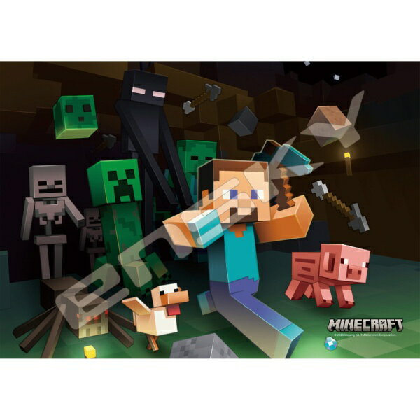 『Minecraft』のマジカルピース-ライト-が新登場！「マジカルピース-ライト-」は植物を原材料の一部に使用したパズルです。【仕様】・ピース数： 208ピース・完成時サイズ： 18.2×25.7cm・対応パネルNo．： 1-ボ