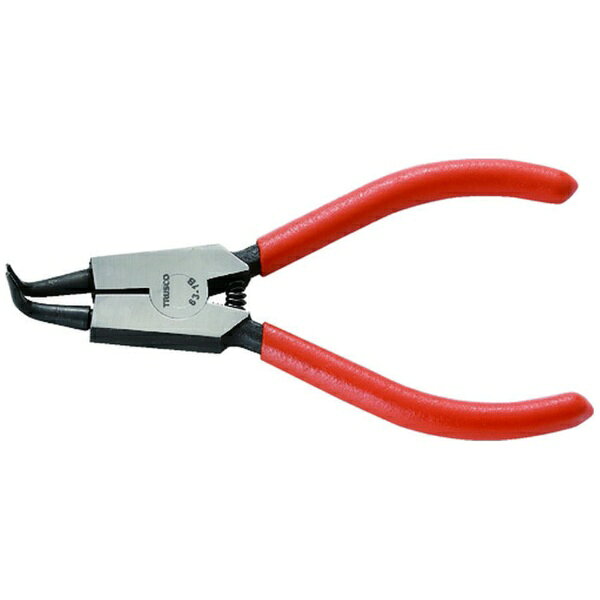 ■ハンドル形状ロングタイプです。【仕様】・リング使用範囲（mm）： 10〜25・爪先端径（mm）： 1.0・全長（mm）： 130・爪形状： 曲爪・モデル： 軸用・ばね付【材質／仕上】・本体： 炭素鋼（S50C）・爪部： クロムモリブデン鋼...