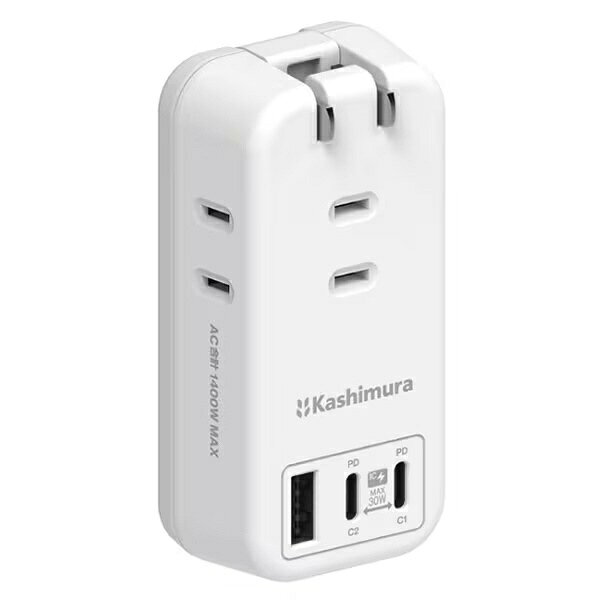 ■PD対応電源タップ3口のACコンセントとUSB PD対応USB Type-C 2ポート＋USB-A 1ポート搭載の電源タップです。■PD30W対応のUSB Type-Cポート付き最大PD30W対応となります。※PD充電はPD対応のケーブル...