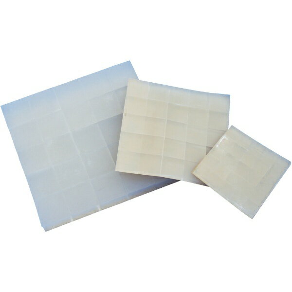 ■片面粘着材付で、使用箇所に合わせてサイズが選べます。■インシュレーターやゲルブッシュを挟むすき間のない箇所の防振・緩衝に効果的です。■片面パウダー付です。【用途】・小型駆動機の防振。・小型携帯電子機器の防振・緩衝。【仕様】・厚さ（mm）：...