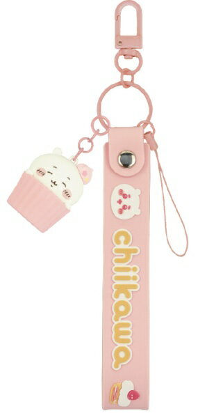 3Dマスコット付きのハンドストラップ。ハンドストラップとしての使用や、カバンなどに取り付けてキーホルダーとしての使用もOK。カラビナ部分はカギを付けたり、カバンやベルトループにつけたり様々な用途ご使用いただけます。