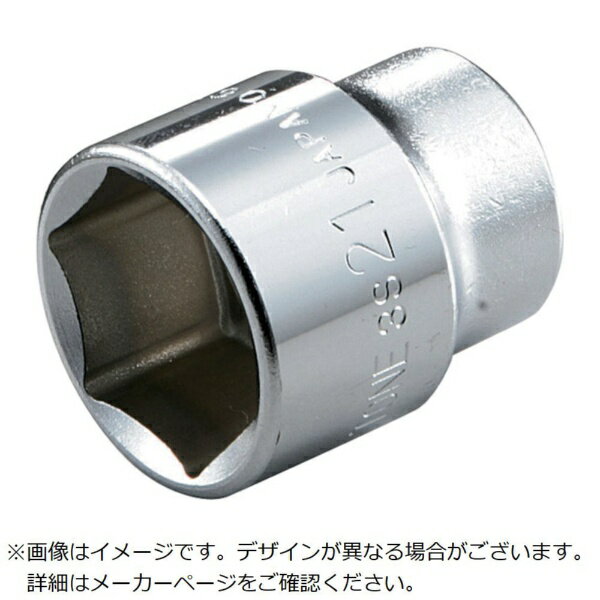 ■スタンダードタイプの対辺6角形状です。■差し込み後、トルクをかけてもナメにくくなっています。【仕様】・差込角（mm）： 9.5・対辺寸法（mm）： 17・全長（mm）： 30・対辺形状： 6角・対辺（mm）： 17【材質／仕上】・構造用鋼