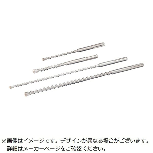 ■強力な打撃回転力をロスなく効率的に刃先に伝えるSDS-maxハンマードリル専用ビットです。■シャンク部から刃先までの一体設計により、貫通穴、深穴作業にも抜群の威力を発揮します。【用途】・被削材： コンクリート、石材、ブロック、モルタル、日...