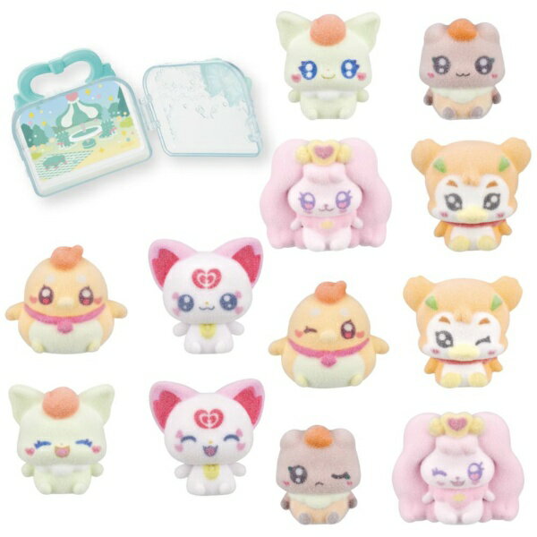“ぷちきゅあ〜Precure fairies〜”より、「ぷちきゅあフィギュア付きハウス〜vol.2〜 コンプリートセット」が登場！ぷちきゅあの可愛いフロッキーフィギュア2個と、毎週配信のショートアニメにも登場するハウス1個がセットになった商...