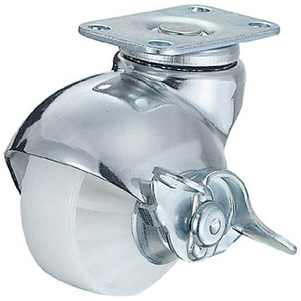 ■軽快で優美な室内高級家具用キャスターです。■RoHS適合品です。【用途】・椅子・ハンガーラックなどデザインが必要な物に。【仕様】・許容荷重（daN）： 25・許容荷重（kgf）： 25.5・車輪径D（mm）： 40・取付高H（mm）： 5...