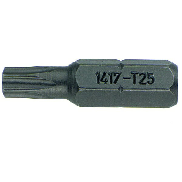 ●差込角5/16HEXのトルクスビット(XZN)。 ●差込角(HEX)：5/16(C8.0mm) ●サイズ：T50 ●先端外形寸法(mm)：8.8 ●全長(mm)：35 ●質量(g)：15 ●メイン画像は品番1417-T25です。