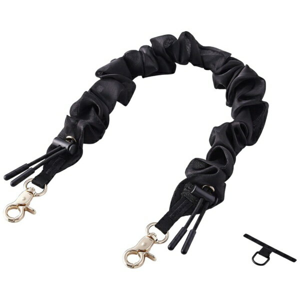 くしゅくしゅとした立体感とミニマルなデザインが目を引く、アクセサリー感覚で楽しめるハンドストラップです。 繊細な光沢と透け感のある軽やかな生地が、大人っぽい雰囲気を引き立てます。 落ち着いたカラーと上品な素材感で、カジュアルからきれいめまで...