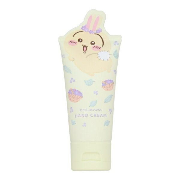 チューブのTOPがダイカットになったコスメシリーズ。50gでたっぷり使える保湿ハンドクリーム。◎ちいかわ ＜ストロベリー＆ローズティーの香り＞乾燥による肌荒れを防ぎ、肌を健やかに保つ「3種のヒト型セラミド※」を保湿成分として配合※◎セラミド...