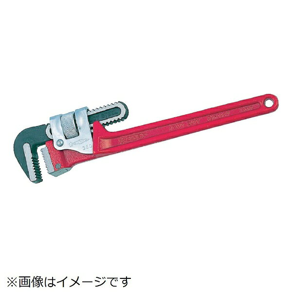 ■強度・耐久性・作業性が高い、トライモ型の強力型パイプレンチです。【用途】・ガス・水道管（白管）などの締め付け、解体作業に。【仕様】・くわえられる管呼び寸法： 6〜32A・くわえられる管外径（mm）： 6〜45・全長（呼称）（mm）： 25...