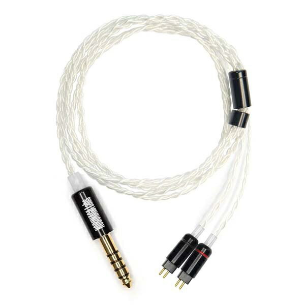 ■高解像度を実現するOFC銀メッキ線1芯あたり0.08mmのOFC線を19本使用。伝送ロスを抑えケーブル本来の能力を発揮します。さらに、銀メッキ加工を施すことで、明瞭な高域とキレのある低域、繊細かつレスポンスの速いサウンドを実現します。 ま...