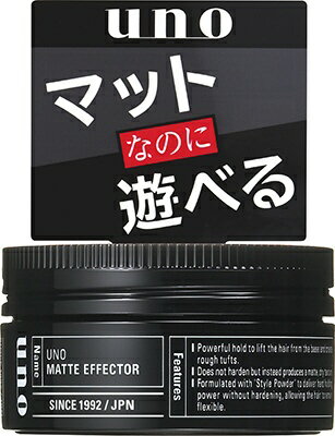 力強いセット力で根元からしっかり立ち上げ、ラフで遊び心のある毛束をデザイン。固まりすぎずマットでドライな質感を実現！セット力はあるのに固まらず動かせる「スタイルパウダー」配合。湿気に負けずスタイルを維持する「調湿成分」配合。紫外線によるヘア...
