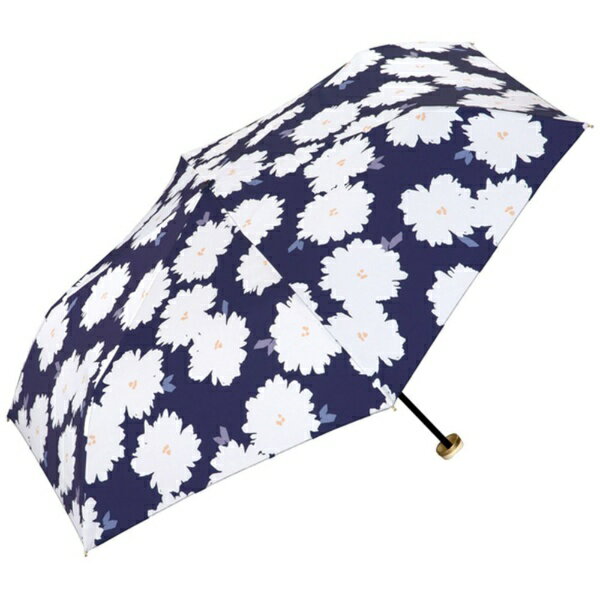 大きな花びらが舞う、華やかデザイン。絶妙カラーの下地に映える大きめ花柄デザインで華やかながらも、フェイクレザー素材を用いた落ち着いた色味の持ち手で、スタイリッシュな雰囲気に。3段式の骨を採用した折りたたみ傘。収納ケースのファスナーがL字に開...