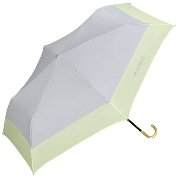 絶妙なくすみカラーの組み合わせがかわいい折りたたみ雨傘です。ゴールドの華奢な持ち手や「W.」のワンポイントロゴが、ワンランク上のおしゃれを演出してくれます。3段式の骨を採用した折りたたみ傘。曲がり手元で持ちやすい。傘の出し入れがしやすいよう...