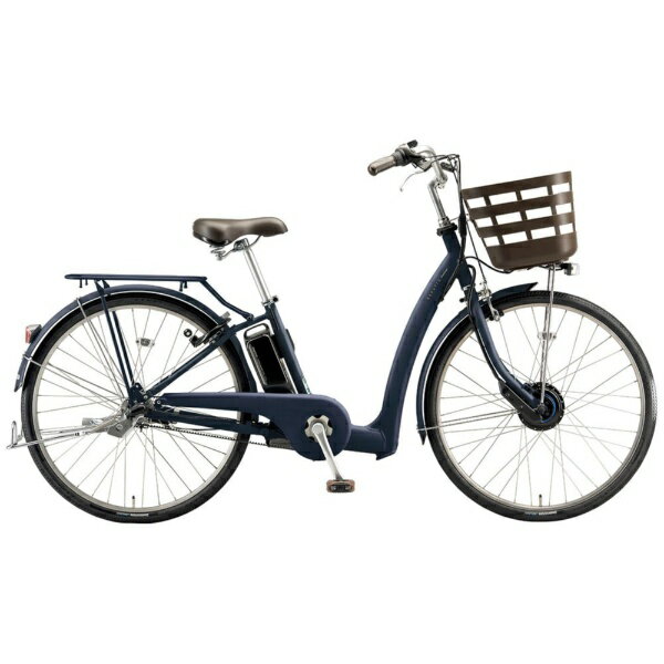 まいにち、たすかる。ラクあし電動アシスト自転車。■リヤキャリヤ　リヤチャイルドシートも取り付けられるクラス27。■ラクっと乗り降りしやすい　156cmの方でも両足がペタンと地面に着くやさしいサドル高さ最低47cm。■くるピタ　ハンドルを半固...