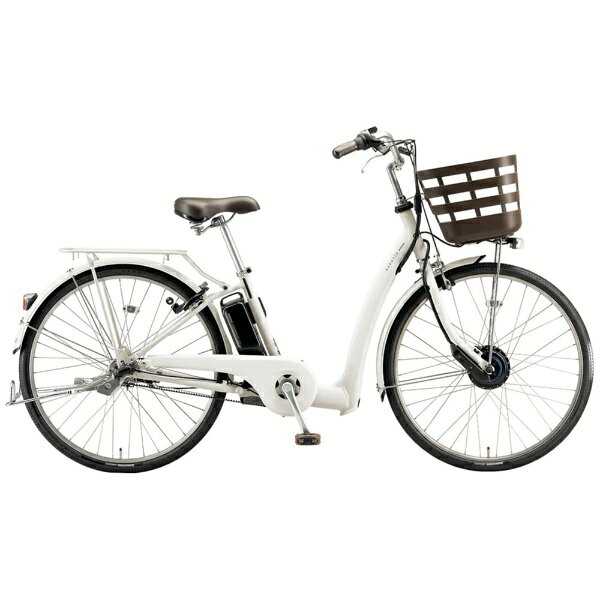 まいにち、たすかる。ラクあし電動アシスト自転車。■リヤキャリヤ　リヤチャイルドシートも取り付けられるクラス27。■ラクっと乗り降りしやすい　156cmの方でも両足がペタンと地面に着くやさしいサドル高さ最低47cm。■くるピタ　ハンドルを半固...