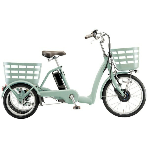 まいにち、たすかる。ラクあし電動アシスト三輪車。■両輪ローラーブレーキ　確実な制動。■スクエアバスケット　たっぷり入って物が落ちにくい。　幅40.5cm×奥行33.7cm×高さ24.9cm（上面）■リヤスクエアバスケット　17kgまでたっぷ...