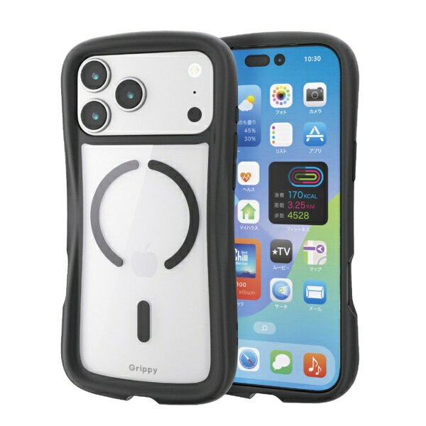 磁力装着タイプのワイヤレス充電器に対応した“MAGKEEP”。全周に配置した独自設計のエアークッションが衝撃を吸収し、背面には高硬度のポリカーボネート素材を採用。中央のくびれ形状に平坦な面を設けることで、手に馴染む快適なグリップ感を実現した...