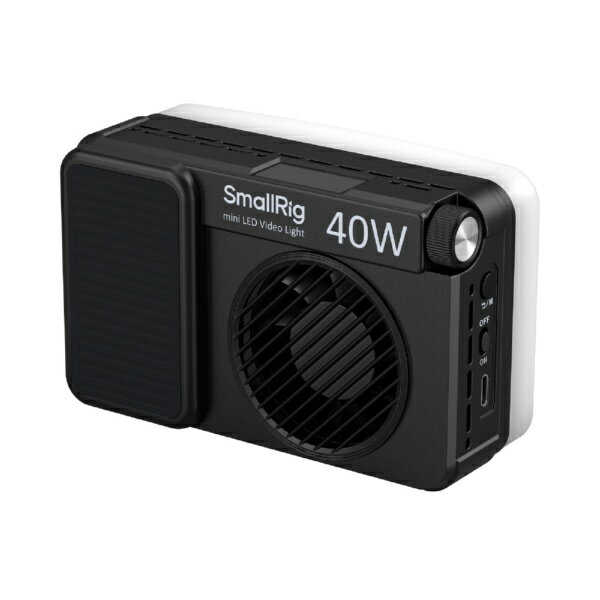 ■主な特徴・ コンパクトながらパワフル： 40W 出力（4，670 ルクス @ 1m / 5600K 昼光）を実現し、わずか 128x80x32mm、302g と非常にポータブルで、4800mAh バッテリーを内蔵し、最大輝度で 55 分間...