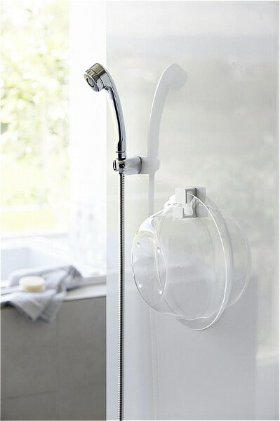 フィルムフックでお好みの位置に簡単に取り付けられる湯おけホルダーです。湯おけや手おけを差し込むだけでサッと収納でき、浮かせられるのでぬめりにくく衛生的。タイルにも取り付け可能です。使用できる面、光沢のある平らな油染みしない面で、フィルムフッ...