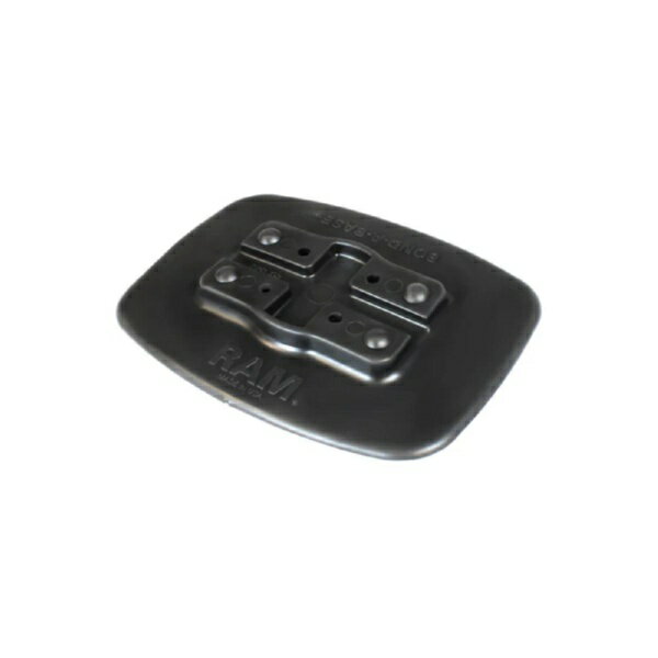 AMPSホールパターンのボールジョイントが取り付け可能な、強力な粘着パッドで平面に取り付けるベースパーツ。ベース部は柔軟な素材でできており、多少の曲面にも取り付けが可能です。販売備考：※貼り付け後、接着面が安定するまで約24時間は負荷をかけ...