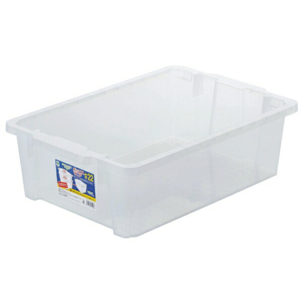 スタッキングはもちろん、ネスティングも可能にした万能ボックスです。