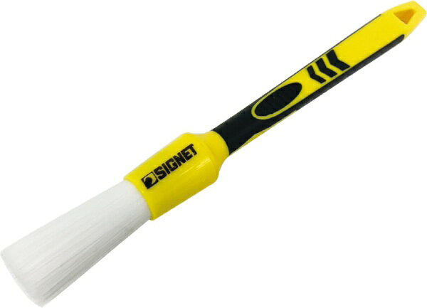 【仕様】 ●ブラシ材質：ホワイトPET ●ハンドル材質：PP、NBR ●全長(mm)：216 ●ハンドル長(mm)：174 ●ブラシ長(mm)：42 ●ブラシ径(mm)：16 【特長】 ●細部の汚れを徹底洗浄するための洗車用品です。 ●車の...