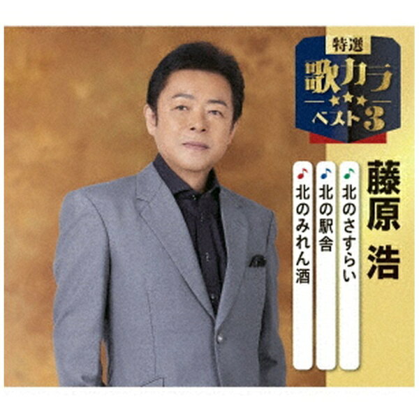 代表作3曲と、オリジナルカラオケ3曲を収録した、歌好きにはたまらない必須アイテム！2020年に発売され大好評を博した大人気シリーズ＜歌カラ3シリーズ＞が久々のリニューアル！2025年度版がリリース！本作は、藤原浩の「北のさすらい」「北の駅舎...