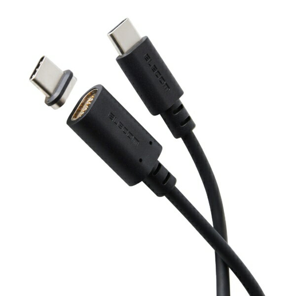 磁力でしっかり接続するUSB Type-C(TM)着脱式コネクターを片側に採用した、USB Type-Cケーブルです。端子をスマートフォンなどの機器に挿したまま、ワンタッチでケーブルの着脱が可能。充電時に抜き挿しする手間がなくなり、機器やコ...