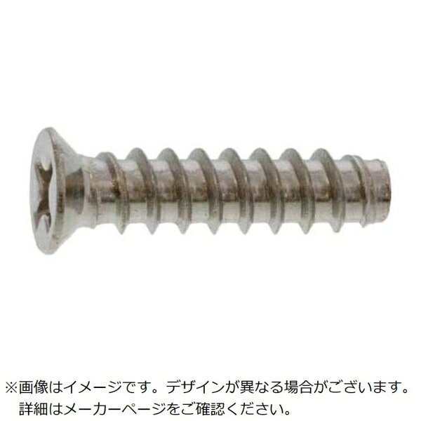 ■SUNCO GB ステンB0サラD6小頭 4×12（100本入）【仕様】・寸法（mm）d： M4・寸法（mm）L： 12【材質／仕上】・ステンレス（303、304、XM7等）・GB（茶ブロンズ）
