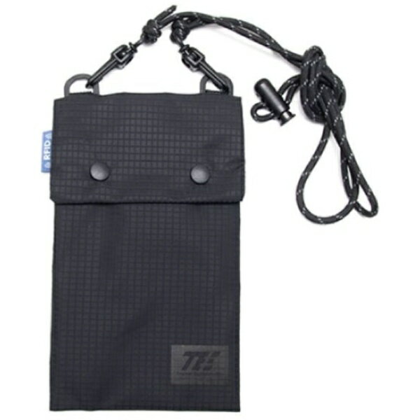 非接触ICカード、パスポートの個人情報を非接触スキミングからガードしてくれるトラベルセキュリティシリーズ。 チケットサイズのポーチ。 パスポートが入るサイズのポケット、スマートフォンを入れておくためのスペース、ベルト通し、内部にキーホルダー...