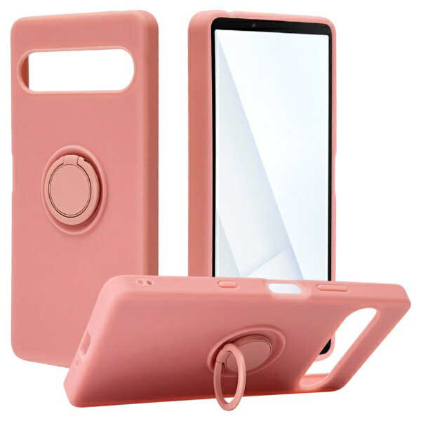 ●指が通せて操作安心、視聴スタンドにもなるフィンガーリング付き。●180度開閉＆360度回転で持ちやすい角度に調整可能です。●開いたリングに立てかけることで横置きの視聴スタンドとしても使用できます。※背面リングを使用する際は必ず端末とケース...