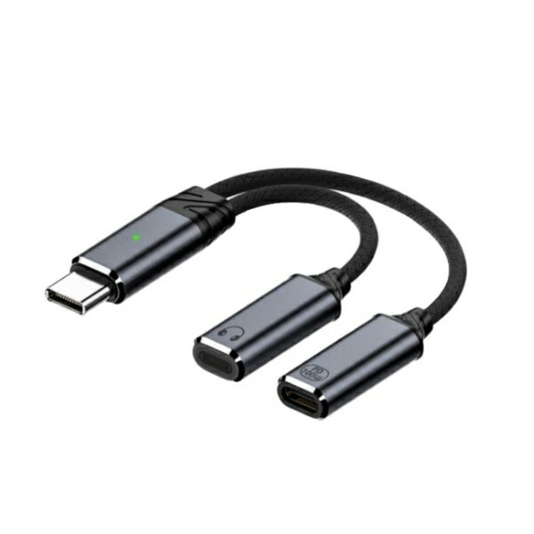 ●イヤホンで音楽を聴きながらの充電が可能●アルミボディ＆ナイロンケーブルの高耐久設計●USB PD(Power Delivery)急速充電対応●最大480Mbpsの高速通信が可能●マイク付きイヤホンにも対応●PC、マウス、USBメモリなどに...