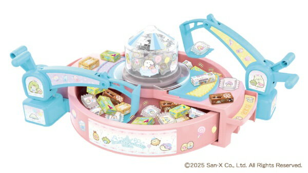 クレーンを上手に操作して、お菓子をタイミングよくつかもう。 つかんだお菓子はスライドテーブルに押し出されてゲット！ ゲームの途中でテントの中から「星型キャンディ」が大放出！ 得点UPのチャンスだよ。 ゲーム終了時に、一番得点の高い人が勝ち！...