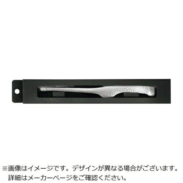 18−0ステンレス。長く使えるタフさと美しさを兼ね備えたチョップスティックトング 槌目（化粧箱入）
