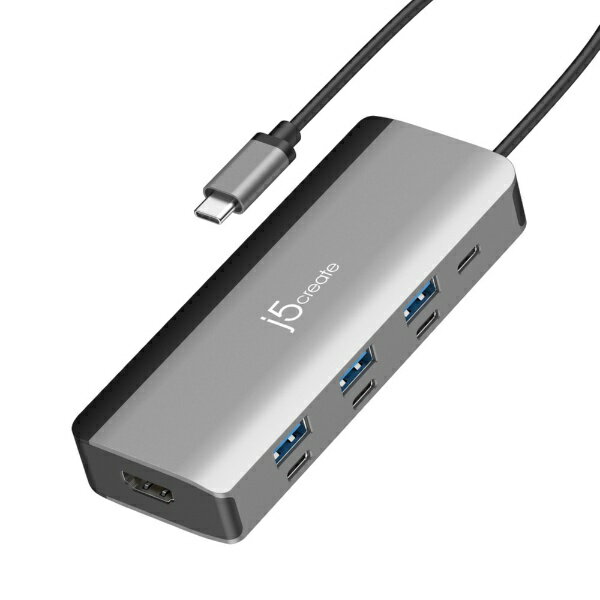 JCD362は、USB-Cポートから8つの機能を拡張できるSlim 8-in-1マルチハブです。4K@144Hz対応HDMI出力、USB3.2 Gen1ポート×6（Type-A×3、Type-C×3）、PD100Wパススルー充電機能を搭載。...