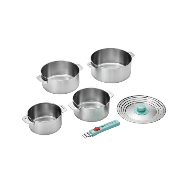 ●本体は食洗器可。●オール熱源対応。●商品サイズ（約）：ステンレス鍋14cm／195×145×鍋深さ73mm、ステンレス鍋16cm／215×165×鍋深さ78mm、ステンレス鍋18cm／235×185×鍋深さ83mm、ステンレス鍋20cm／...