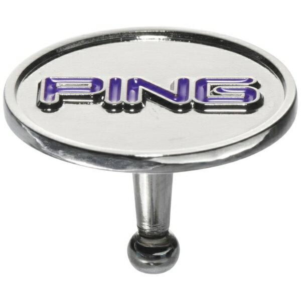 グリーン上で映えるカラーコードマーカーPING独自のカラーコード10色展開でシンプルかつ自分色を選ぶことができるオリジナル性に優れた小型マーカー。・押しピンタイプの小型サイズでカップ周りで特に活躍。・亜鉛合金を採用し、高級感のある仕上がり。