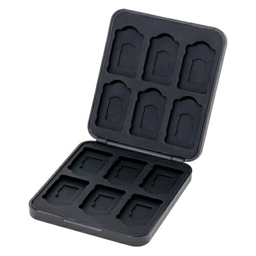 microSD / microSD Expressメモリーカード12枚と、Nintendo Switch / 2用ゲームカード12枚を収納できるケースです。「microSD&Nintendo Switchカードケース 12+12」■micr...