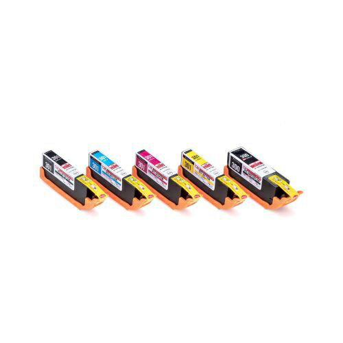 対応カートリッジ:キヤノン BCI-301+300/5MP、BCI-300PGBK、BCI-301BK、BCI-301C、BCI-301M、BCI-301Y 対応プリンター:PIXUS TS7530 ※2022年6月時点の対応機種です。最新...