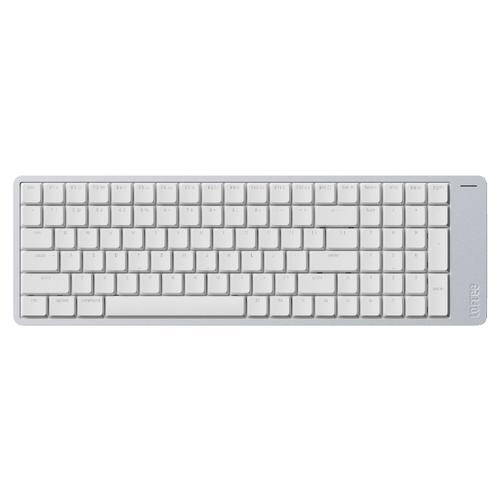 スタイリッシュで美しい超薄型ボディ の ロープロファイルメカニカルキーボード右側面タッチセンサー搭載VIA対応で自在にキーマッピング設定可能［layout］96％［キー数］100キー［キースイッチ］Surfer ( Linear）■CNC加...