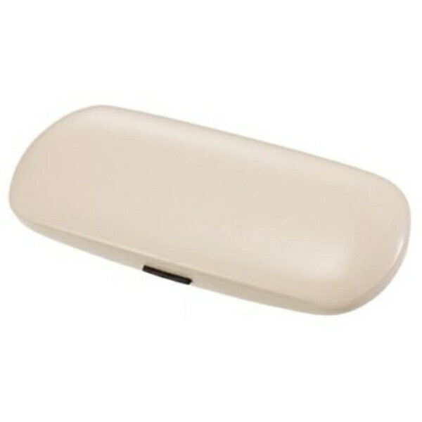 つるんとしたボディで汎用性の高いシリーズです。メガネをしっかり守るハードタイプのメガネケース。開閉はプッシュボタン式です。