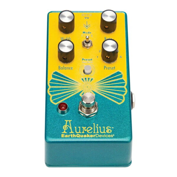 AureliusTri-Voice Chorusこのコンパクトで美しい筐体のアウリウスは3種のコーラスモード、6つのプリセットモードとエクスプレッション機能を搭載しています。ビブラートモード（V）、コーラスモード（C）、ロータリーモード（R...
