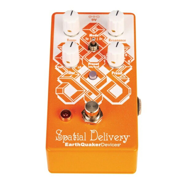 Spatial Deliveryエンベローブフィルター／サンプル＆ホールドスペーシアルデリバリーは電圧制御されたエンベロープフィルターで、ファンクミュージックで聴かれる様なただのオートワウの使い方で終わる物では有りません。しかもビンテージの...