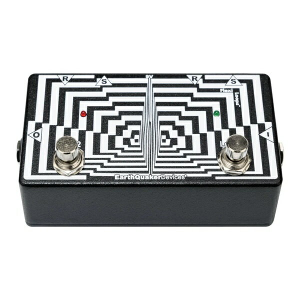 Flexi LoopsDual Effects Loop Switcherアースクエイカーデバイセスが開発した電子リレー方式のトゥルーバイパスで、踏み方の違いによって通常のラッチ式のスイッチとしても、モーメンタリースイッチ（アンラッチ式）と...