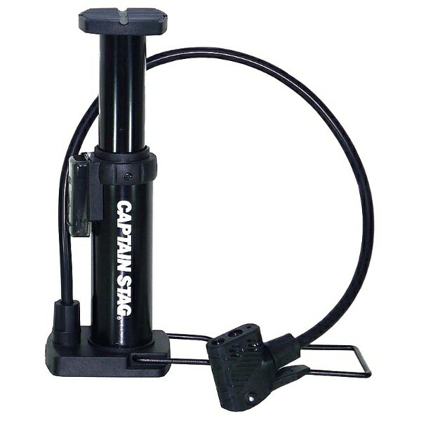 英・米・仏式バルブ対応可能なコンパクト自転車専用空気入れ付属のアダプターを使用すれば、ボールやレジャー用品にも使用可能。自転車・レジャー・キャンプなどに、持ち運びが便利。差し込んでロックするだけの口金。特徴：滑り止め踏み面・ボール、浮き輪用...