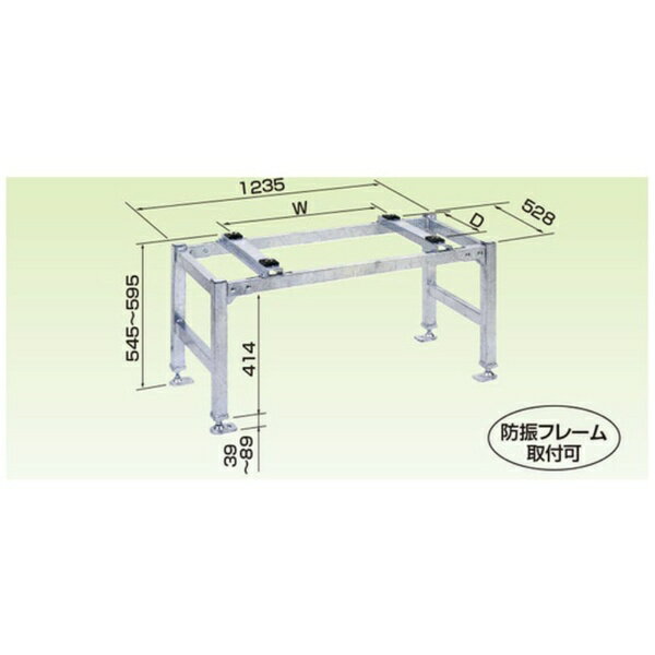 ■オーケー器材 エアコン室外機架台 PAキーパー 高置台 200kgタイプ 15型【仕様】・溶融亜鉛メッキ仕上げ